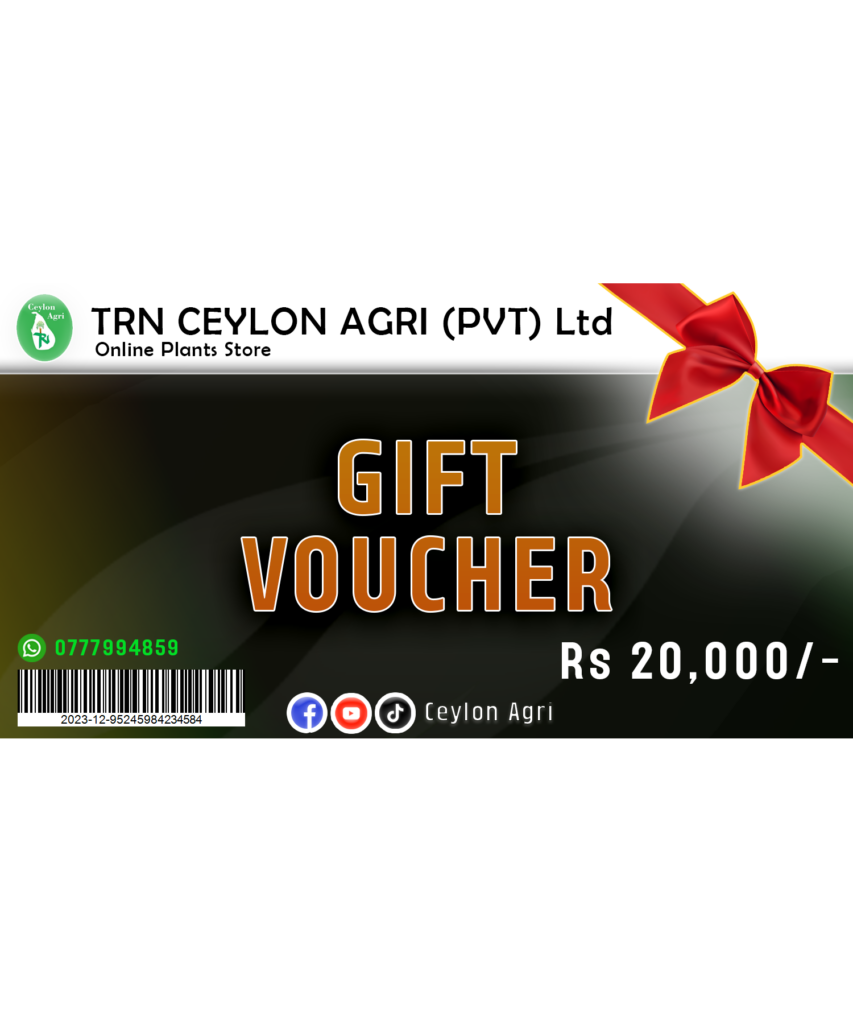 Gift Voucher Rs 20,000/- Ceylon Agri
